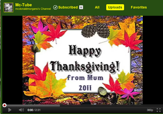 McDonald Morgan Family Site | The Official McBlog of Phyllis, Jack and ...