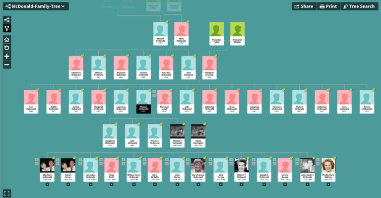 McDonald Family Tree – McDonald Morgan Family Site